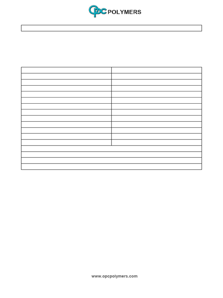 POLYCHEM 7660-X-50: Page 1 of 1 | PDF