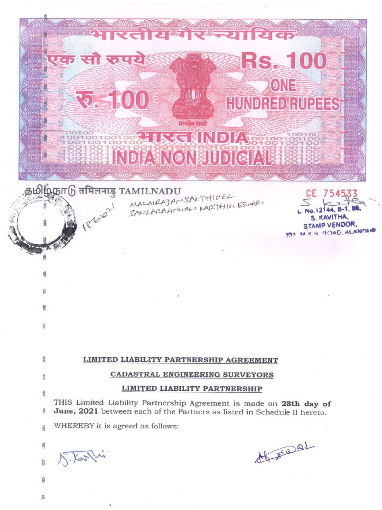 LLP Deed | PDF
