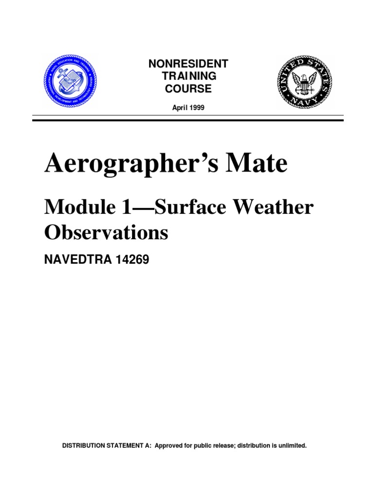 Surface Weather Observations Training | PDF | Cloud | Fahrenheit