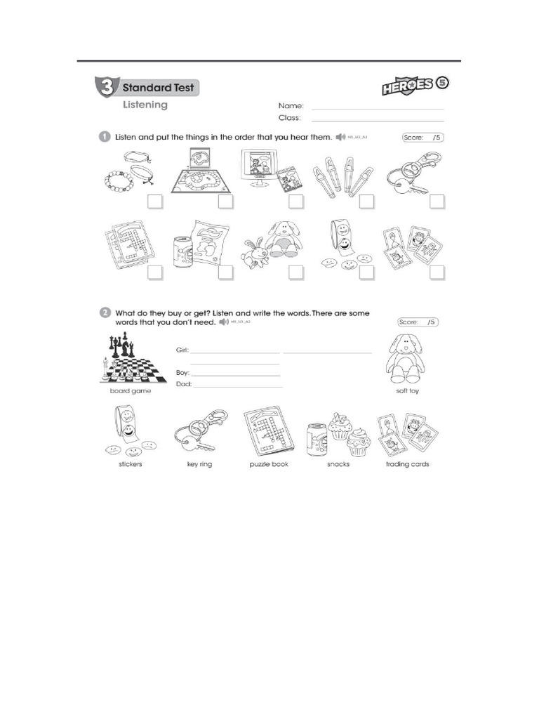 Heroes Worksheets Pdf