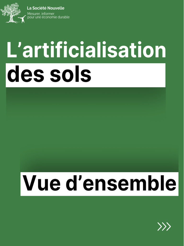 Impact de l'artificialisation des sols | PDF