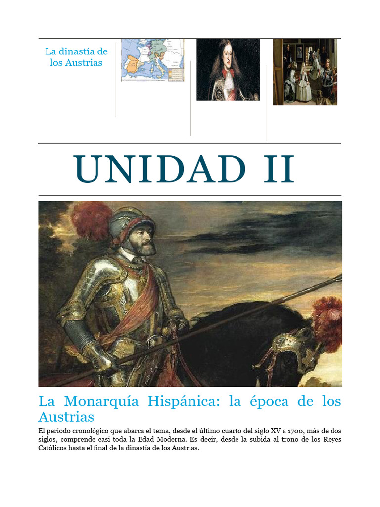 La Dinastía de los Austrias | PDF | Imperio español | España