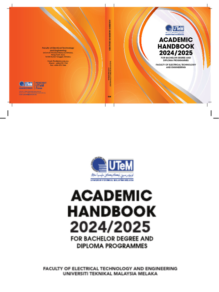 UTeM Electrical Tech Academic Handbook | PDF | Master's Degree | Academic Degree