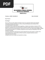 CBSE AISSCE 2020 Relieving Certificate | PDF