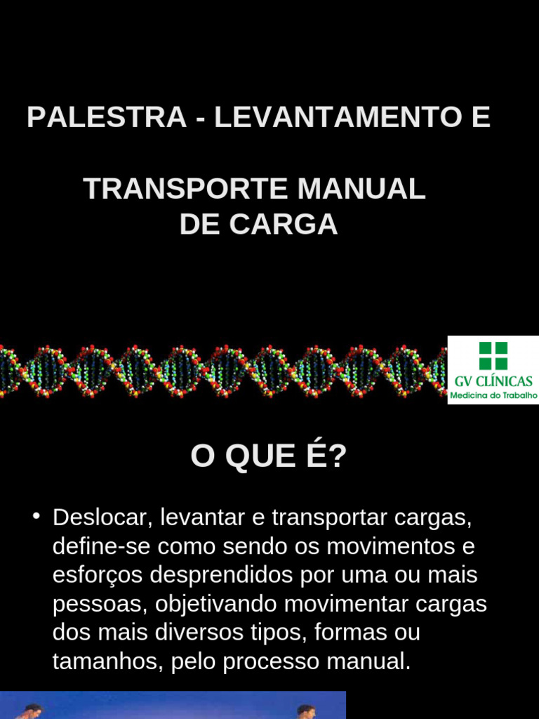 Palestra Levantamento Manual de Cargas 4 | PDF | Músculo