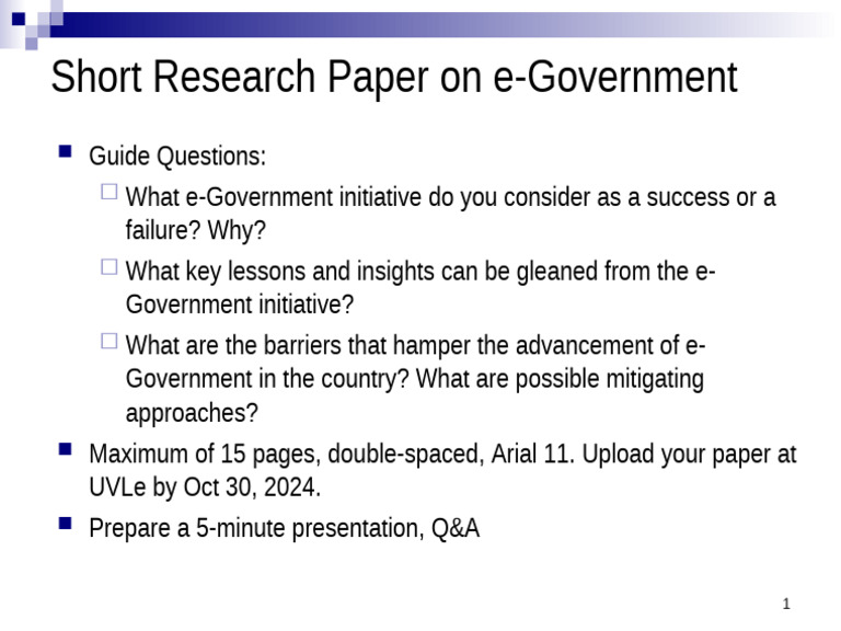Short Research Paper | PDF