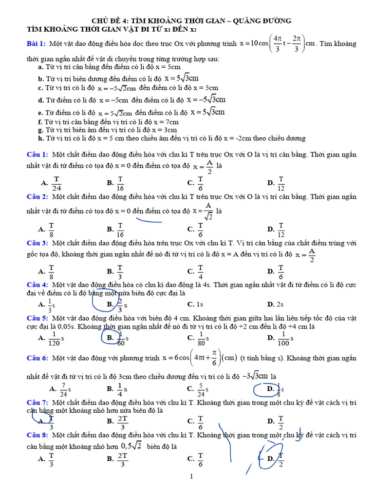 03 - Tìm Kho NG TH I Gian-Quãng Đư NG | PDF