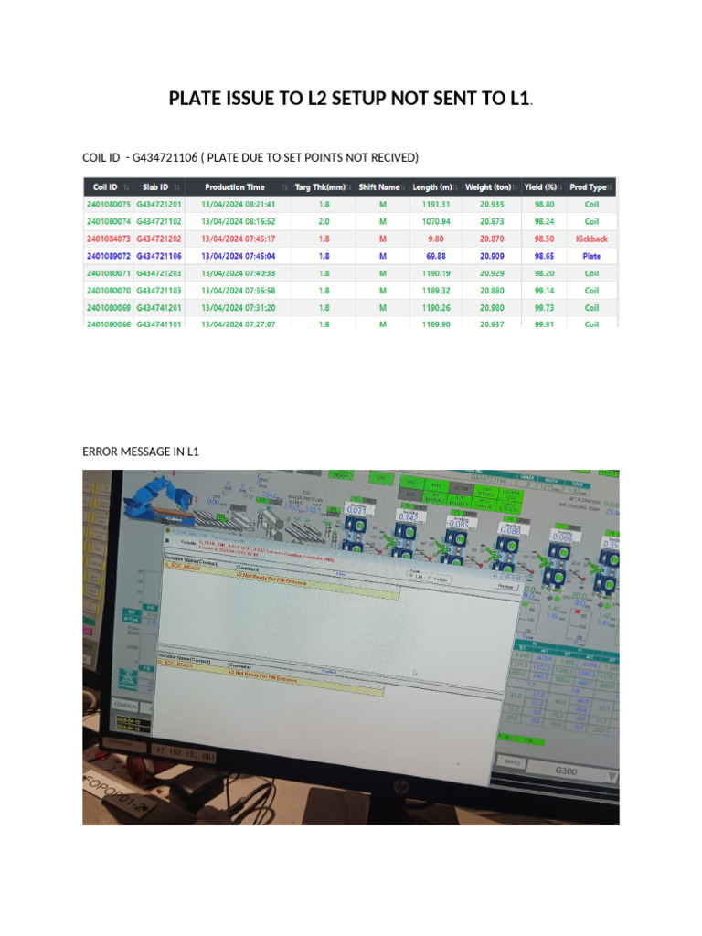 Plate Due To L2 Set Points | PDF | Computers | Technology & Engineering