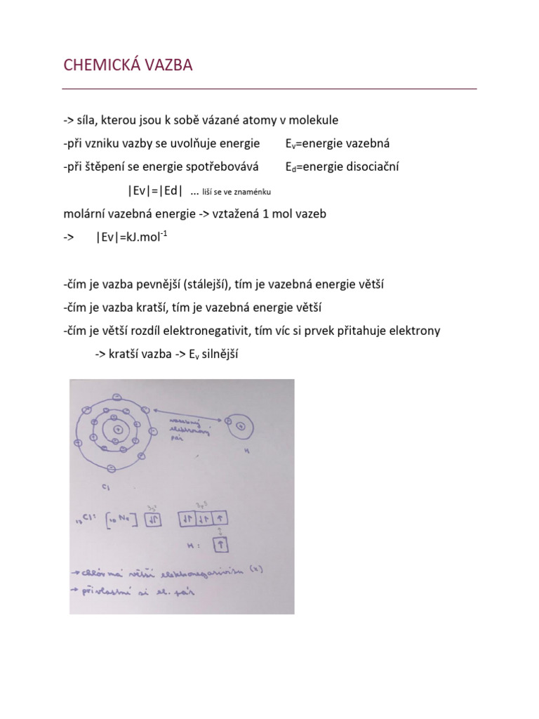 CH-chemická Vazba | PDF