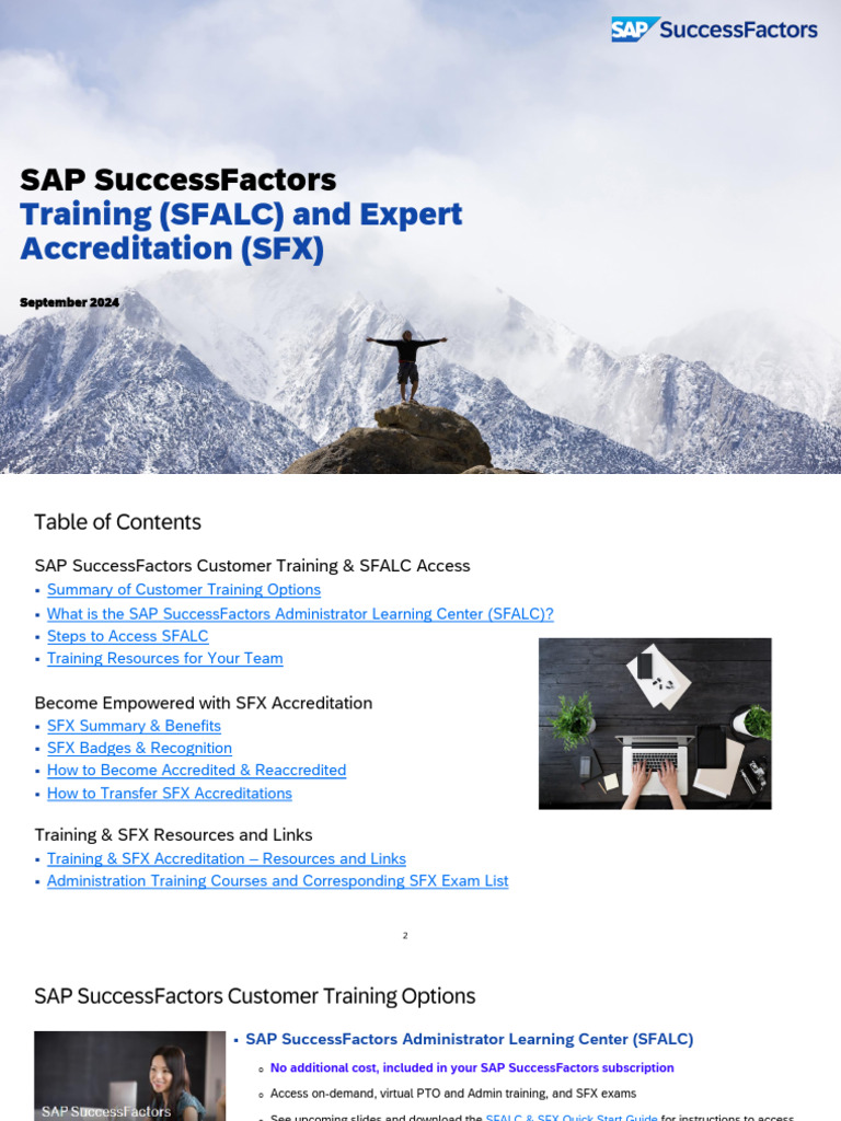SAP SuccessFactors Training Guide | PDF | Linked In | Computing