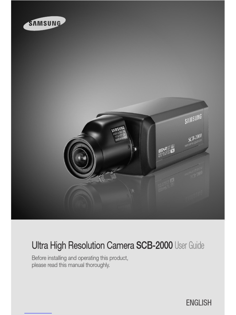 Scb 2000 | PDF | Camera | Electrical Connector