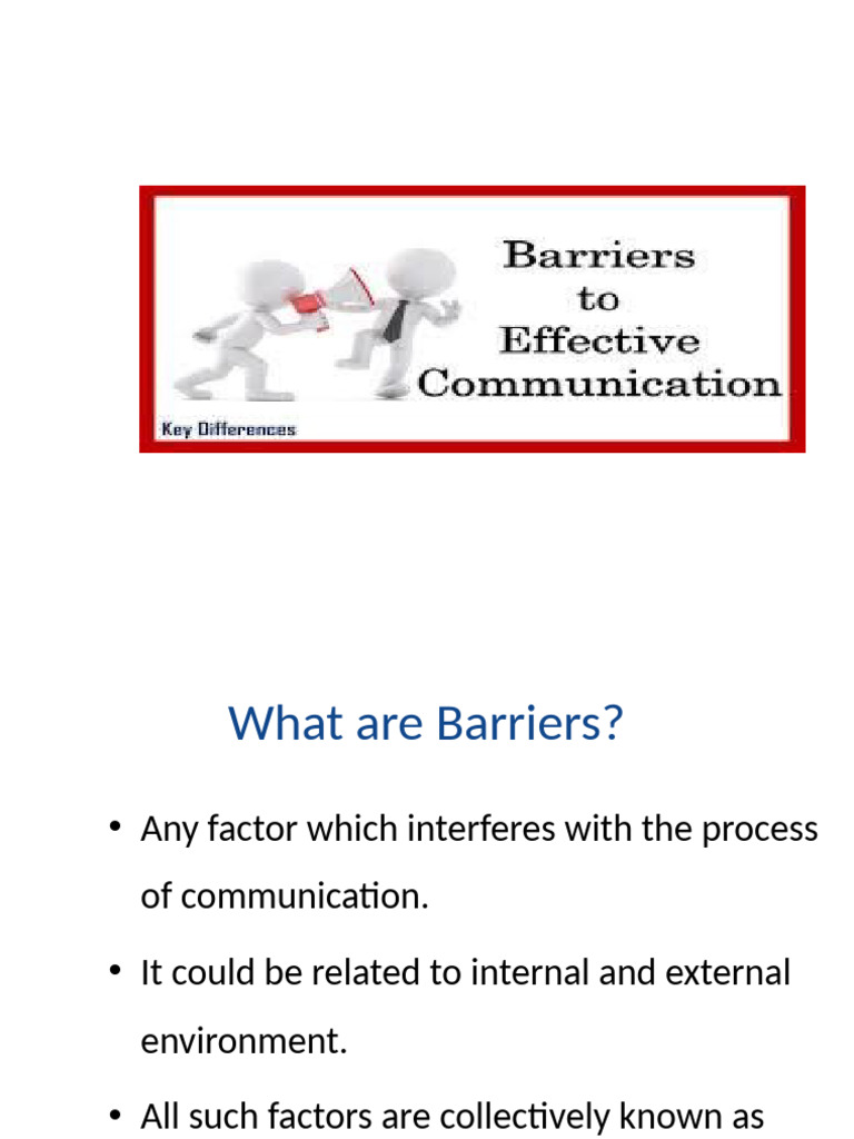Barriers to Comm | PDF | Bias | Perception