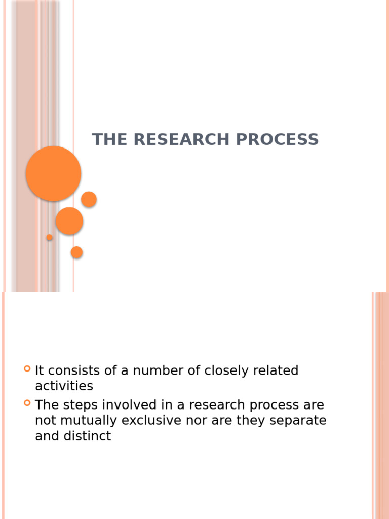 Research Process and Methodology Guide | PDF | Sampling (Statistics) | Hypothesis