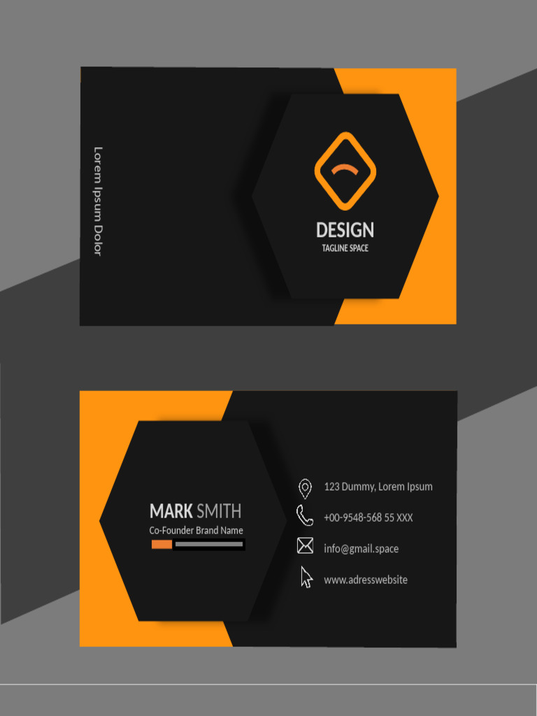 Visiting Cards | PDF | Writing | Decorative Arts