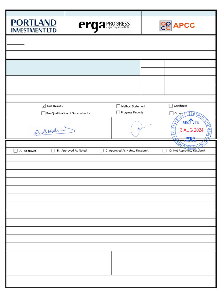 Inclinometer Installation Report - DIFC | PDF | Construction Management