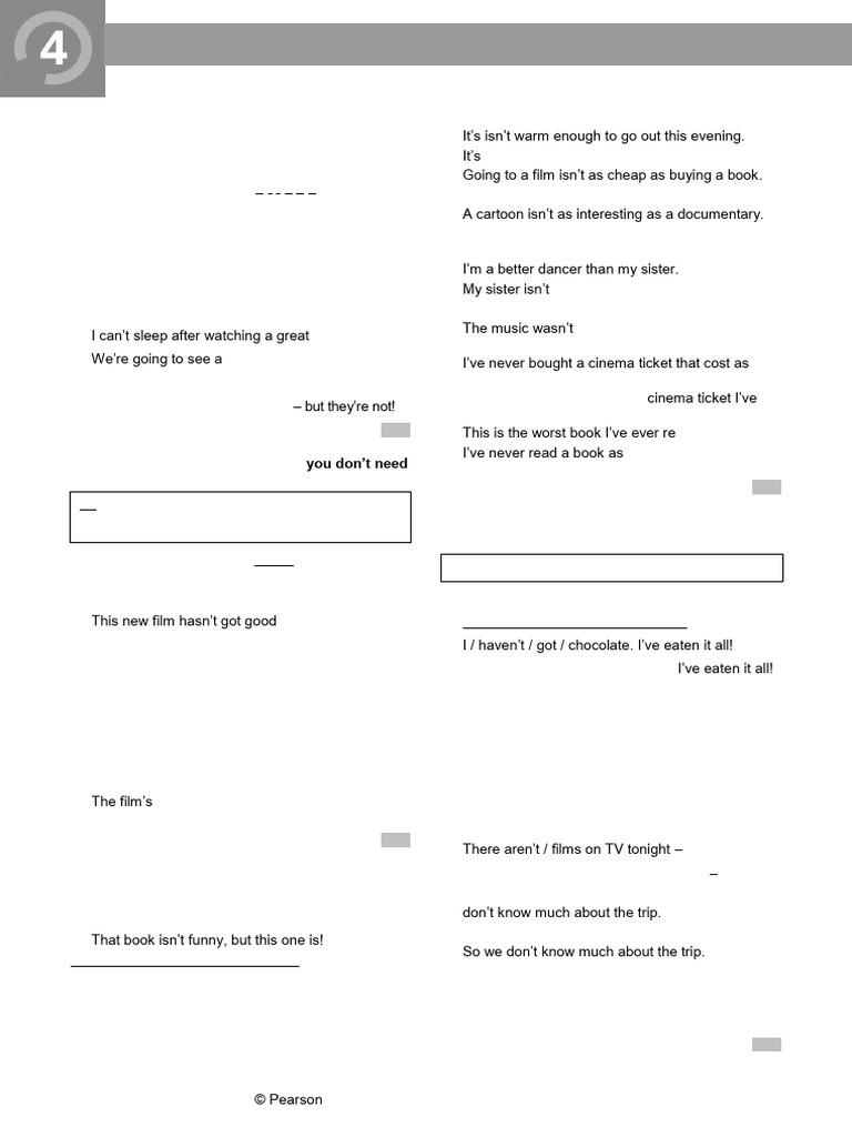 ECB1 Tests Language Test 4B | PDF