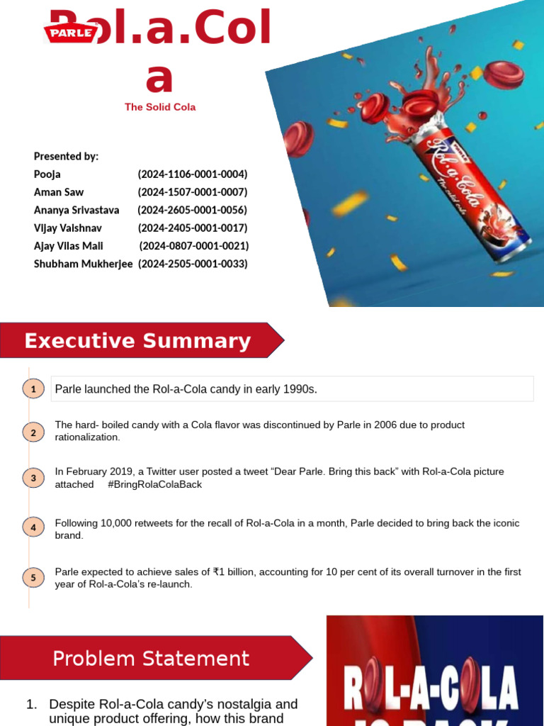 Rol A Cola Case Study | PDF | Brand | Advertising