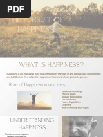 VAC - The Art of Being Happy Syllabus | PDF | Happiness | Well Being