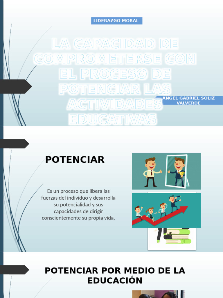 La Capacidad de Comprometerse Con El Proceso | PDF | Relaciones ...