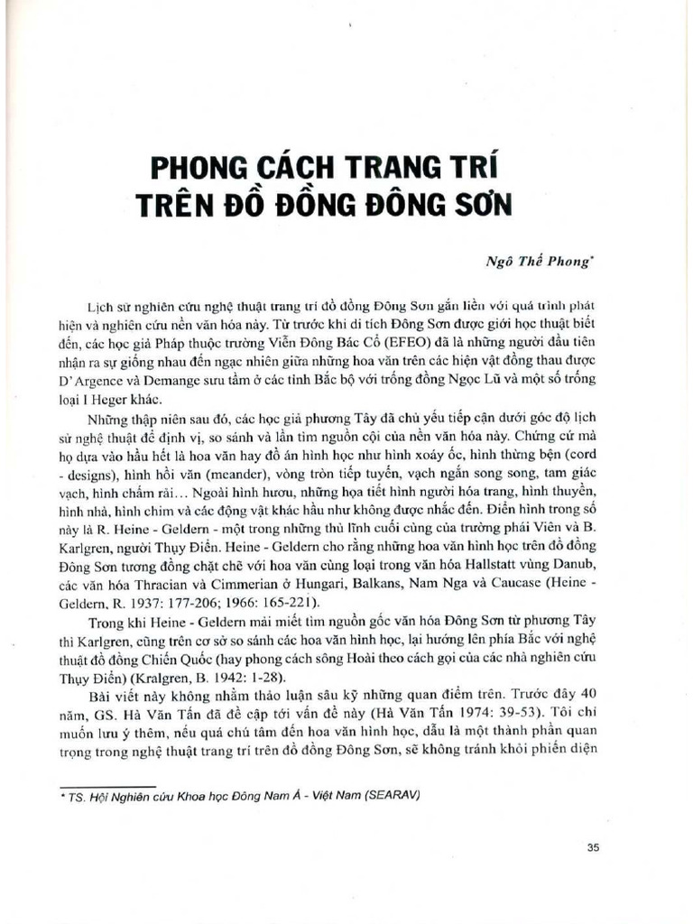 Phong Cach Trang Tri Tren... Ngo The Phong | PDF