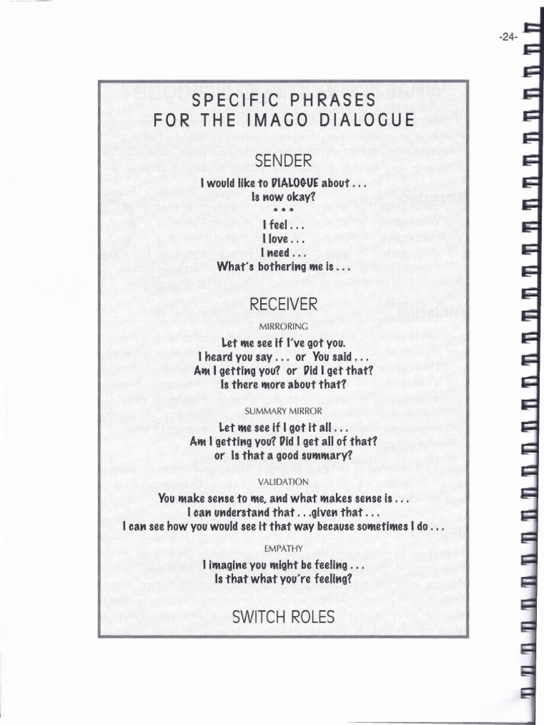 Phrases of Imago | PDF