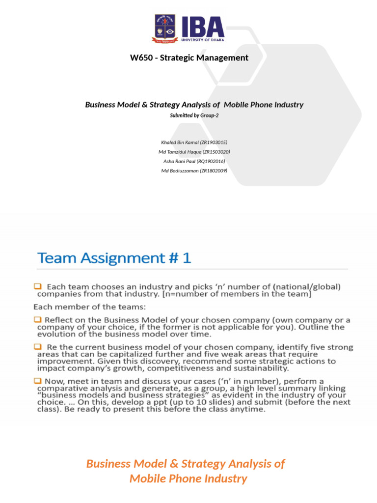 Mobile Phone Industry Business Models | PDF | I Phone | Apple Inc.