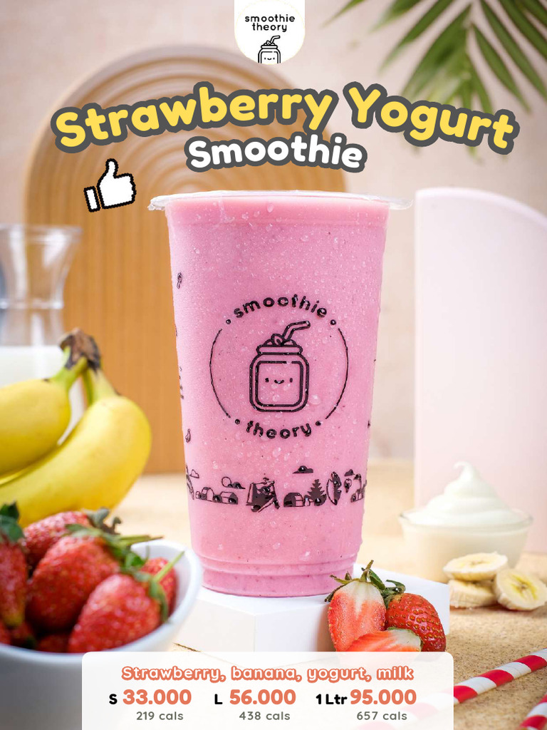 Menu Smoothie Theory | PDF | Mixed Drinks | Drink