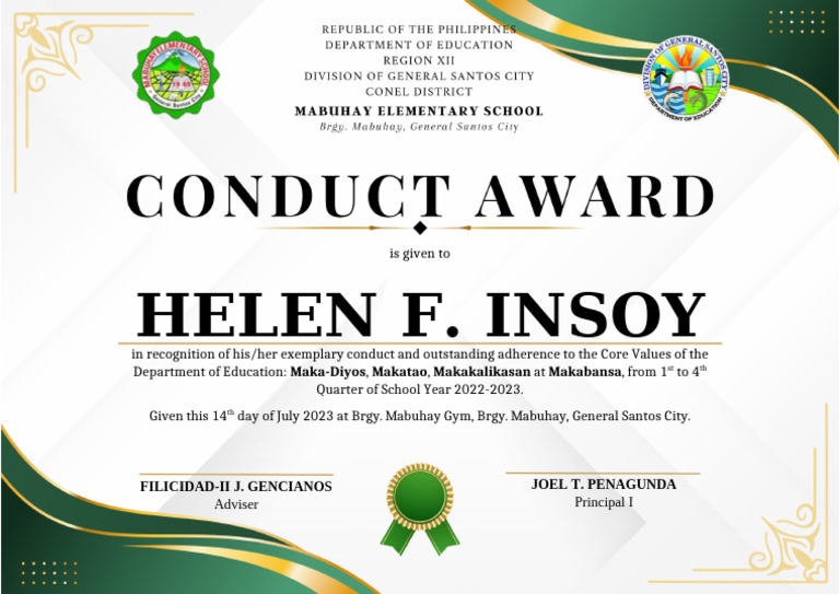 Certificate-Conduct-Award | PDF