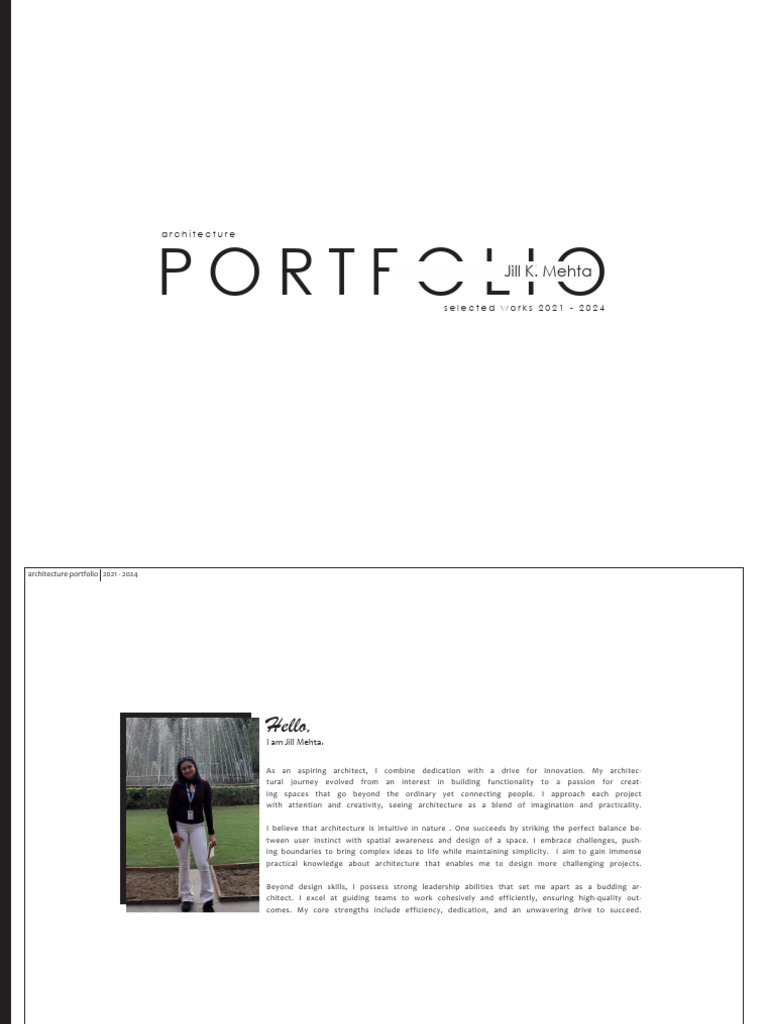 Jill Mehta_Internship Portfolio | PDF