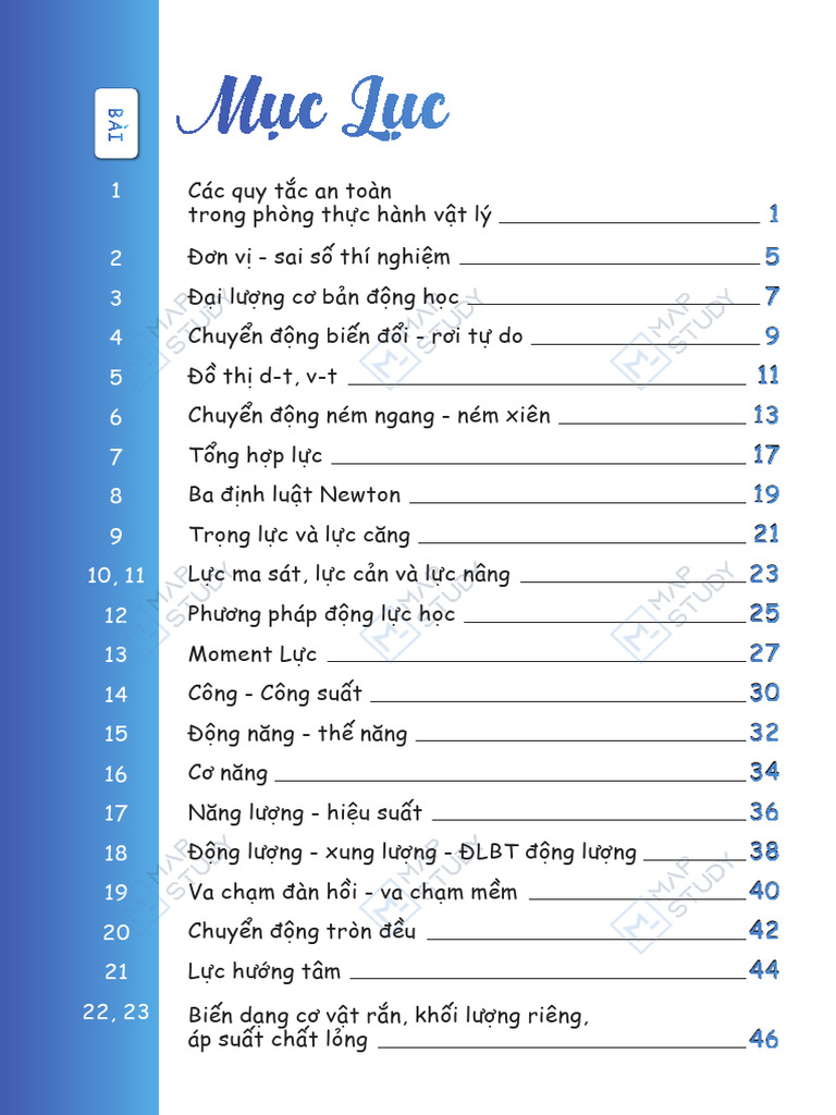 Sổ Tay Vật Lí Lớp 10 - HK1 | PDF