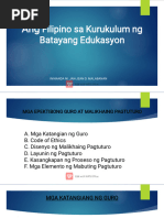 Code of Ethics Tagalog Ver | PDF