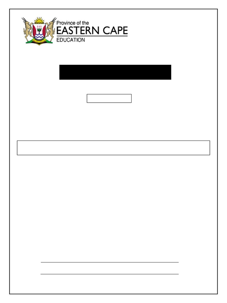 2019 GRADE 10 EC EXEMPLAR MATH PAPER 2 | PDF