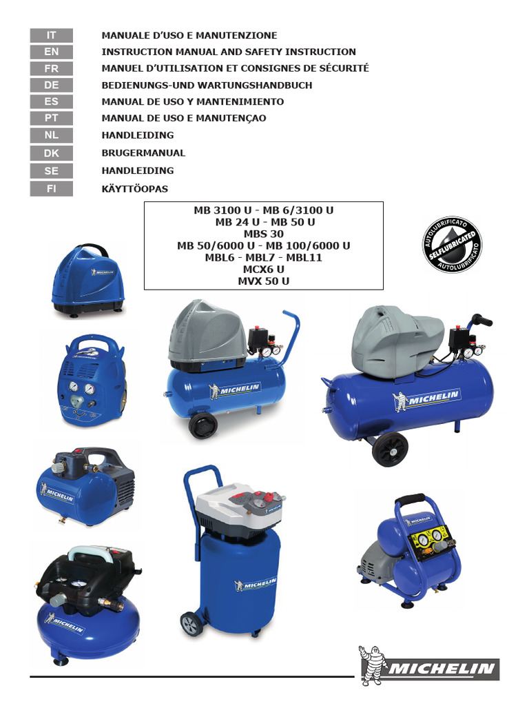Manual Compressor Michelin | PDF