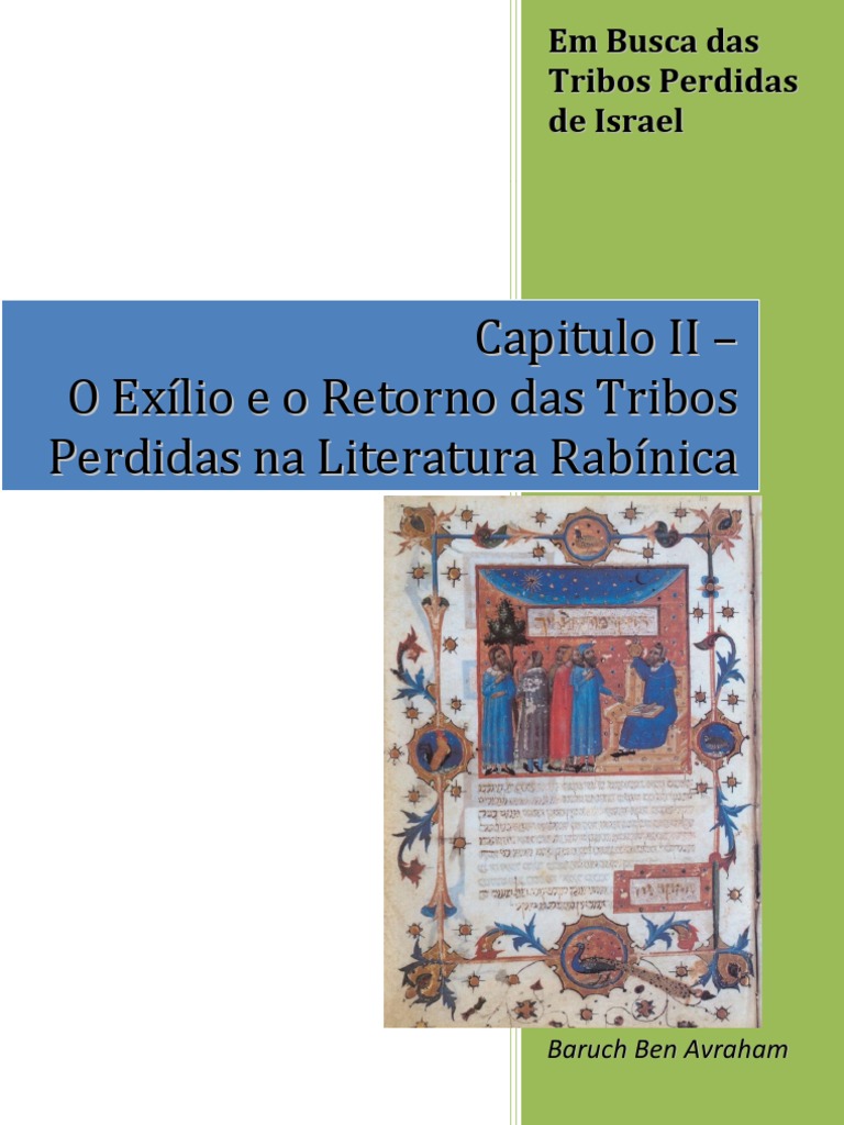 As Tribos Perdidas Na Literatura Rabinica | PDF | Judeus | Israel