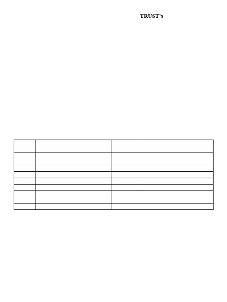 Internal Project Cover Page Template | PDF