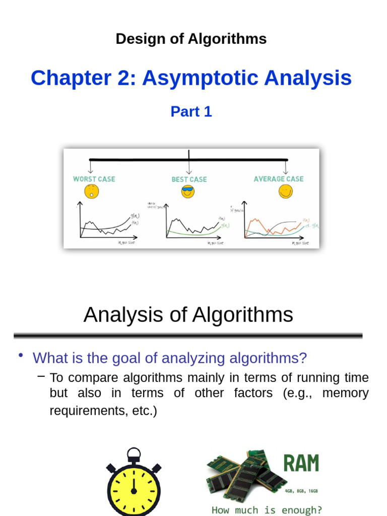 Ch2 Part 1 Asymptotic Analysis | PDF | Algorithms | Combinatorics