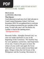 Prayer For GSP Program | PDF