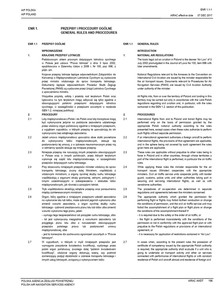 EP ENR 1 1 en | PDF