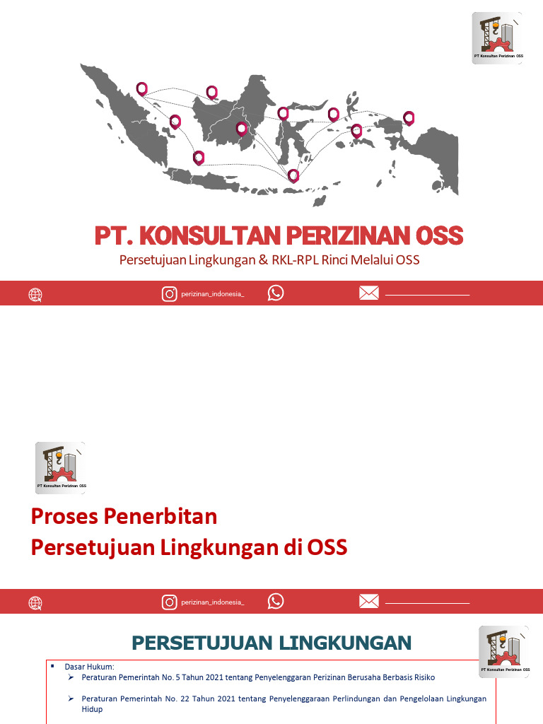 Proses Persetujuan Lingkungan OSS | PDF