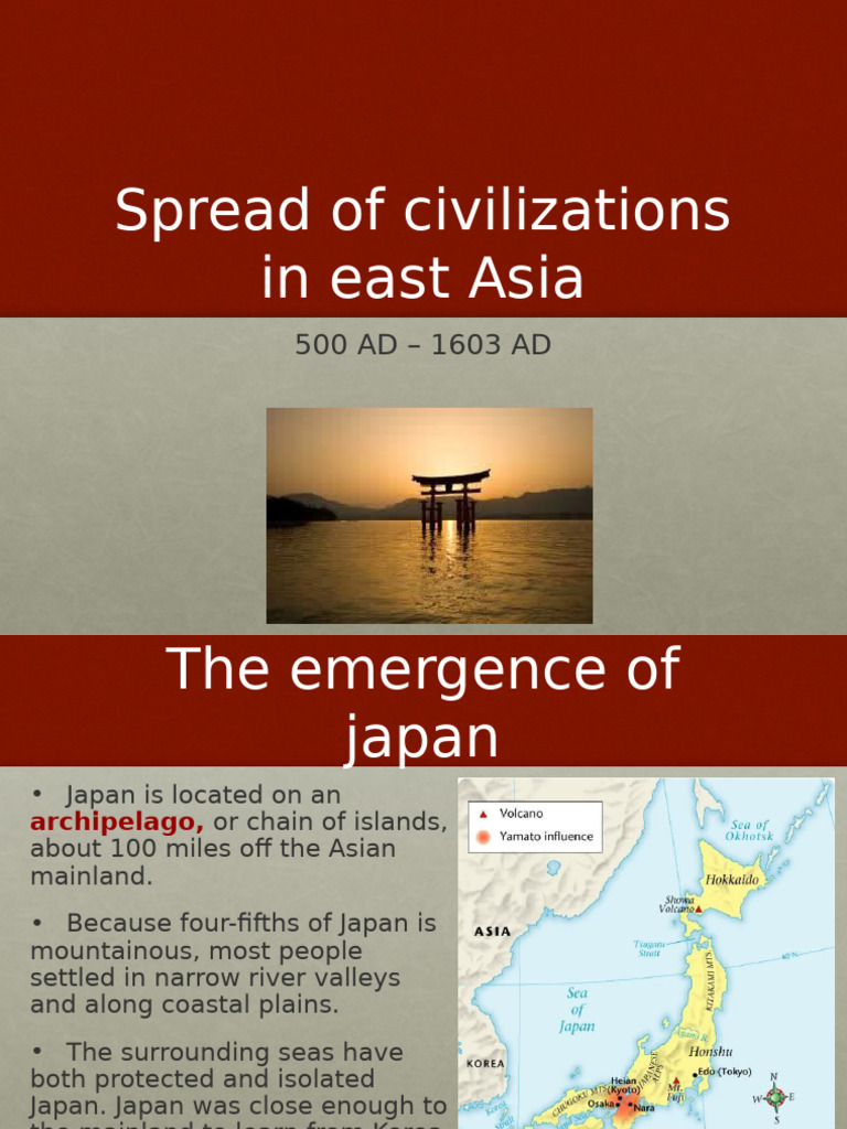 2.3 East Asia Civilization The Emergence of Japan | PDF
