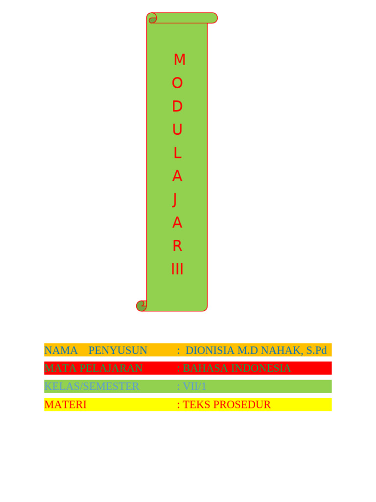 Modul Ajar Bab 3 | PDF