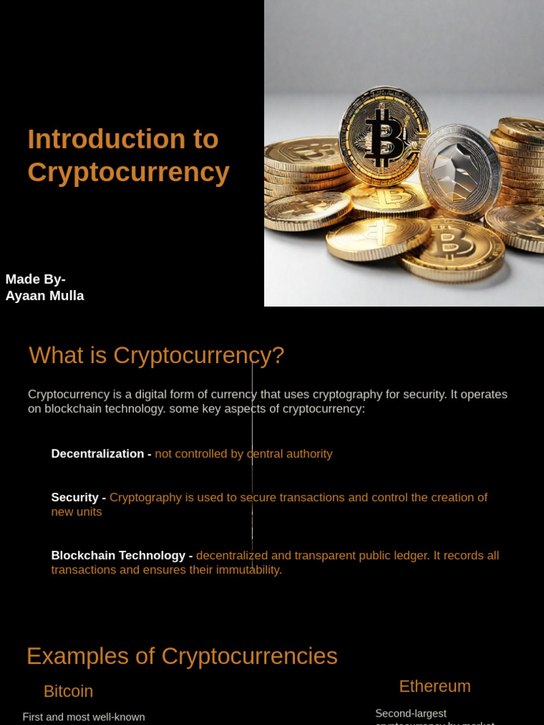 Untitled Presentation | PDF | Cryptocurrency | Applications Of Cryptography