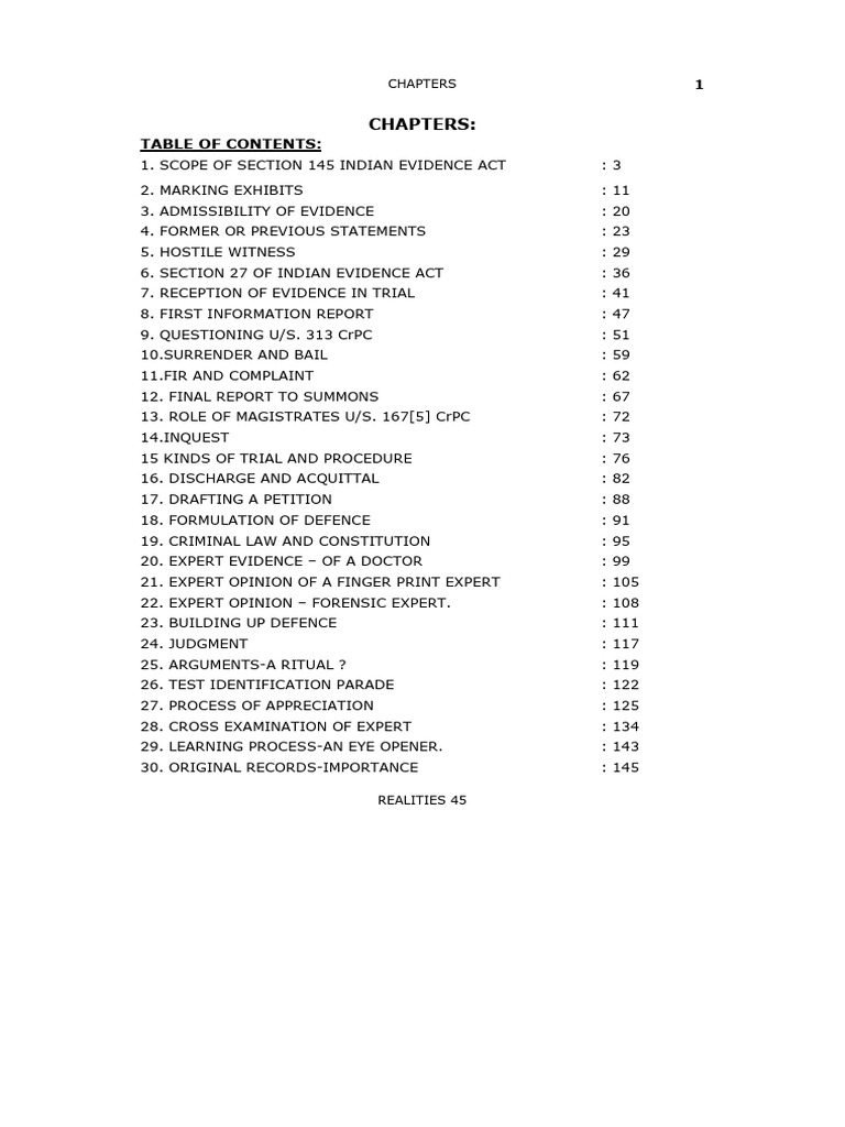 Evidence Note | PDF | Evidence (Law) | Hearsay