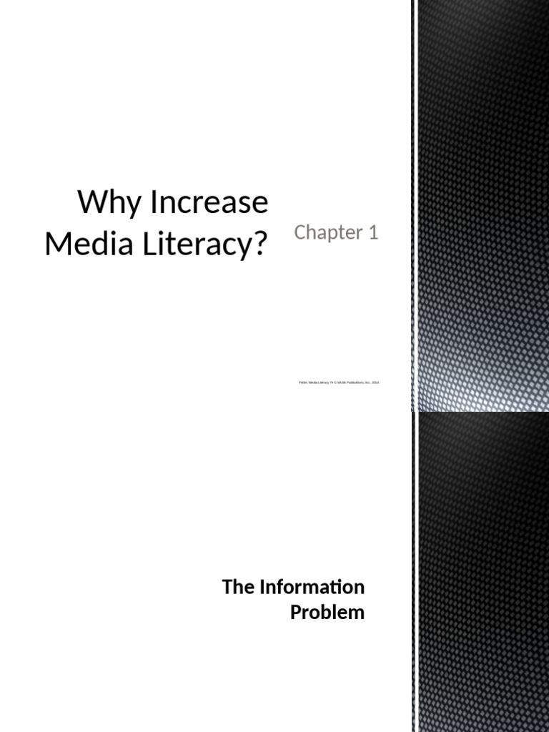 Understanding Media Literacy Challenges | PDF | Habits | Thought