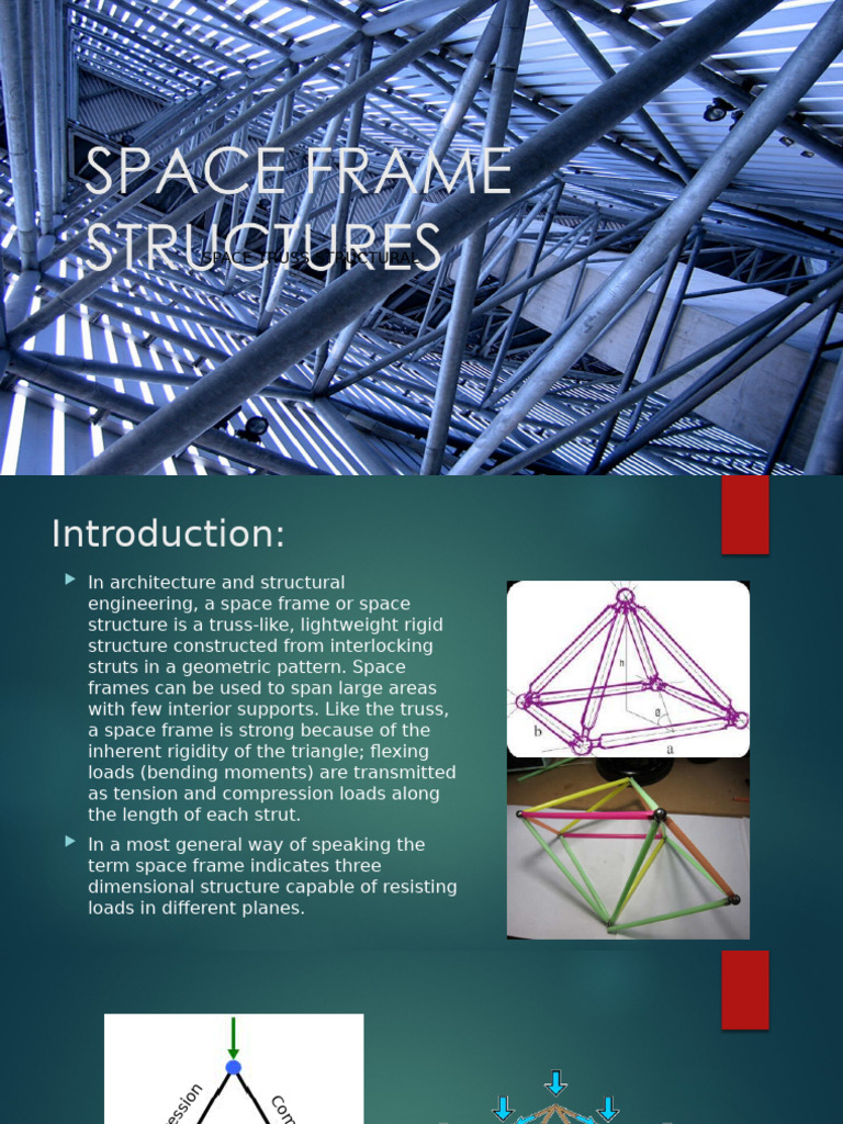 Space Frame | PDF | Truss | Building Engineering
