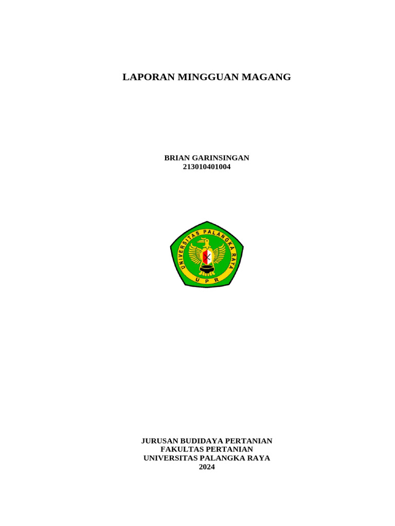 Laporan Mingguan 2 | PDF