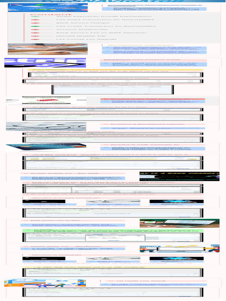 Accounting for Miscellaneous Fees | PDF | Debits And Credits | Debit Card