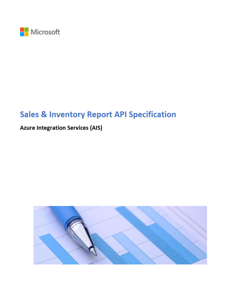 SalesInventoryReport_APISpecification_vNet | PDF | Active Directory ...