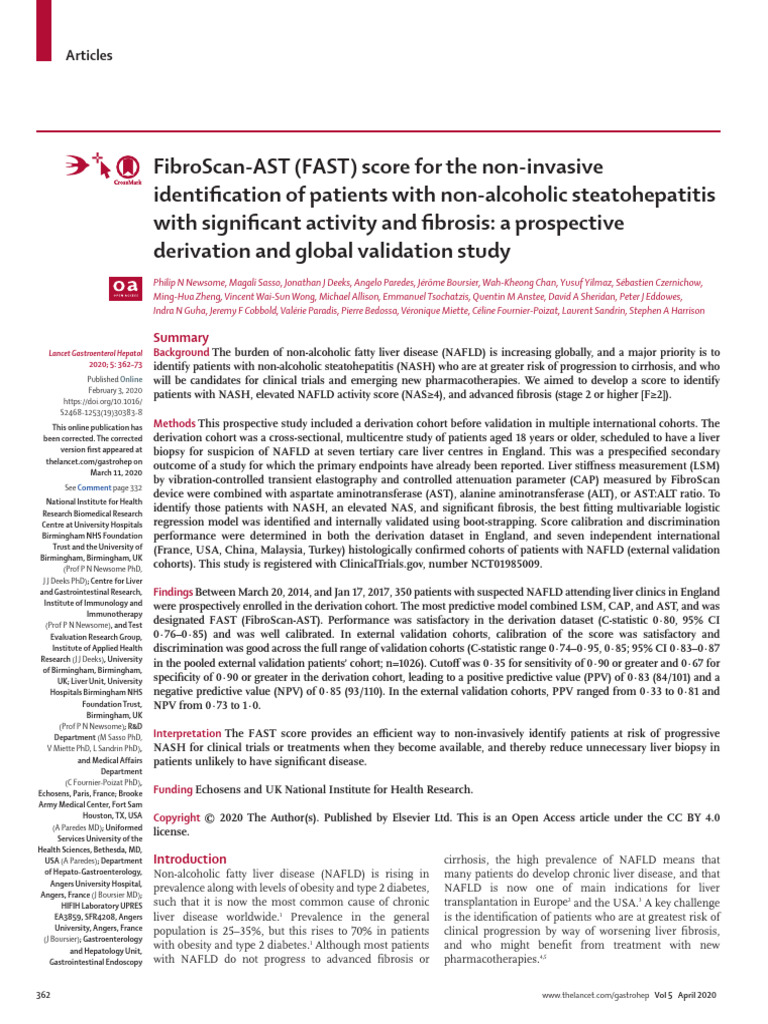 Articles: Background | PDF | Alanine Transaminase | Hepatitis