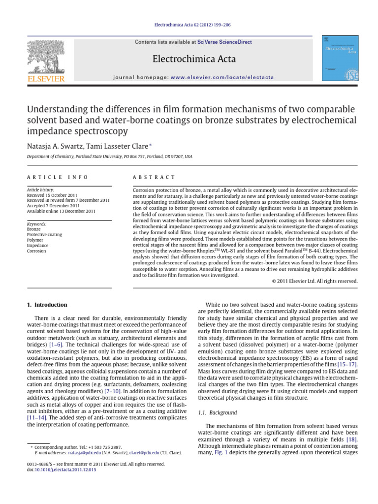 Film Formation Solvent Water | PDF | Capacitor | Polymers
